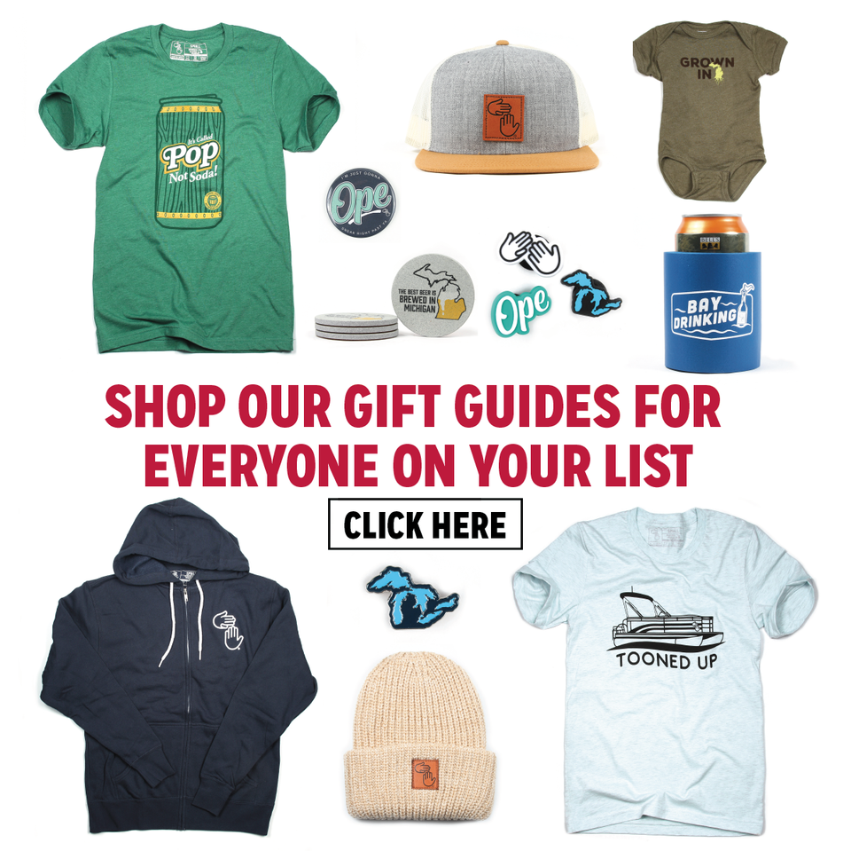 Michigan T-Shirts and Gifts // Home of the Original Michigan Hands Tee