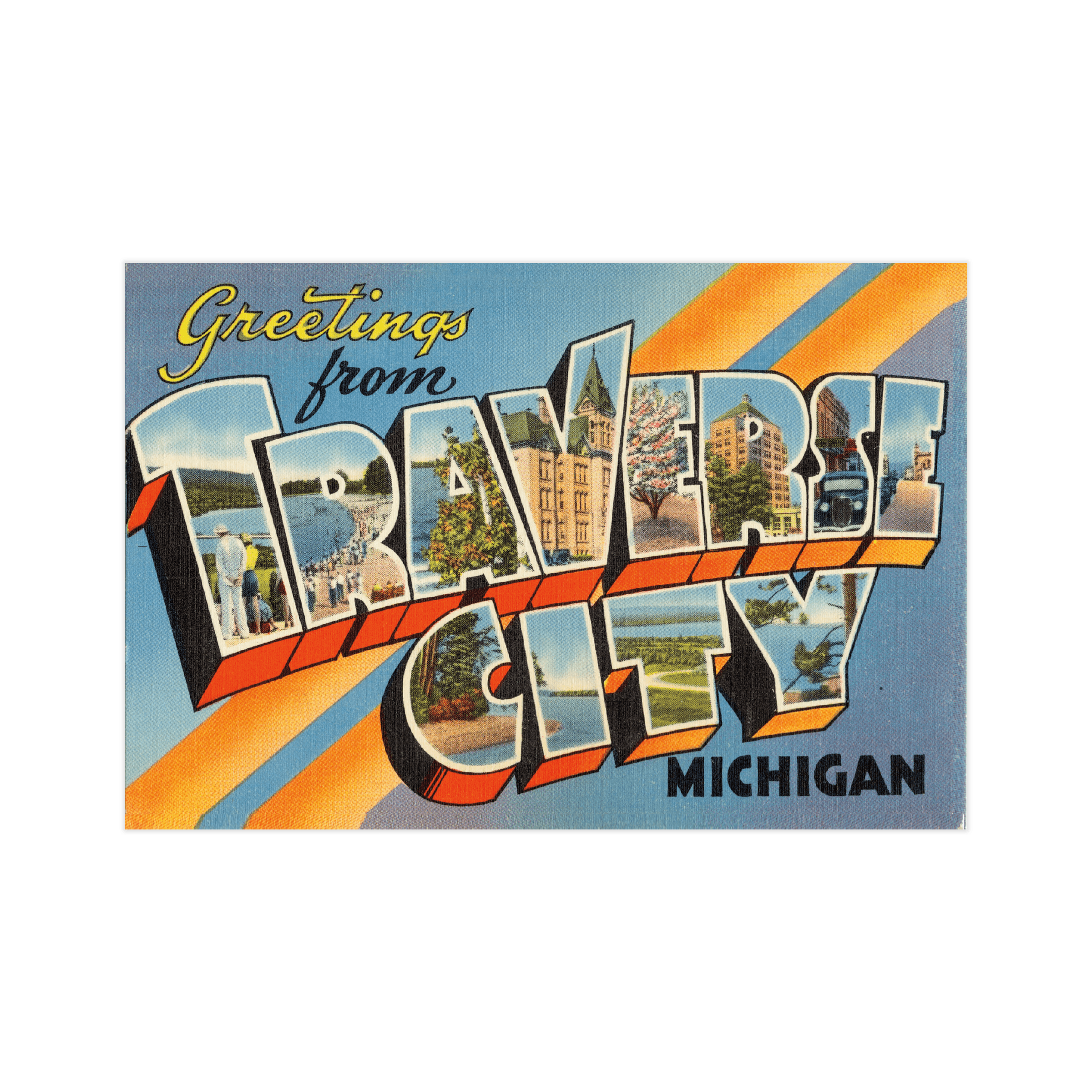 Greetings From Postcard Font